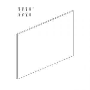 900x560mm Ply Timber Back Panel - Apex Display