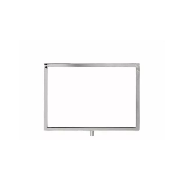 A4 Landscape Metal Ticket Frame | Apex Display