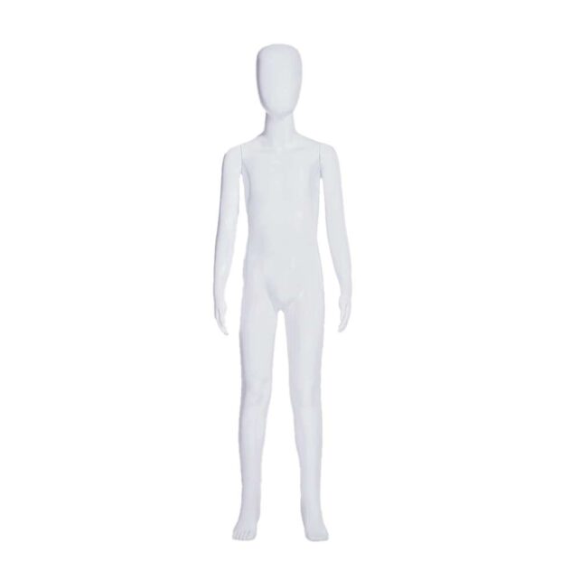 8YO White Matte Child Mannequin | Apex Display